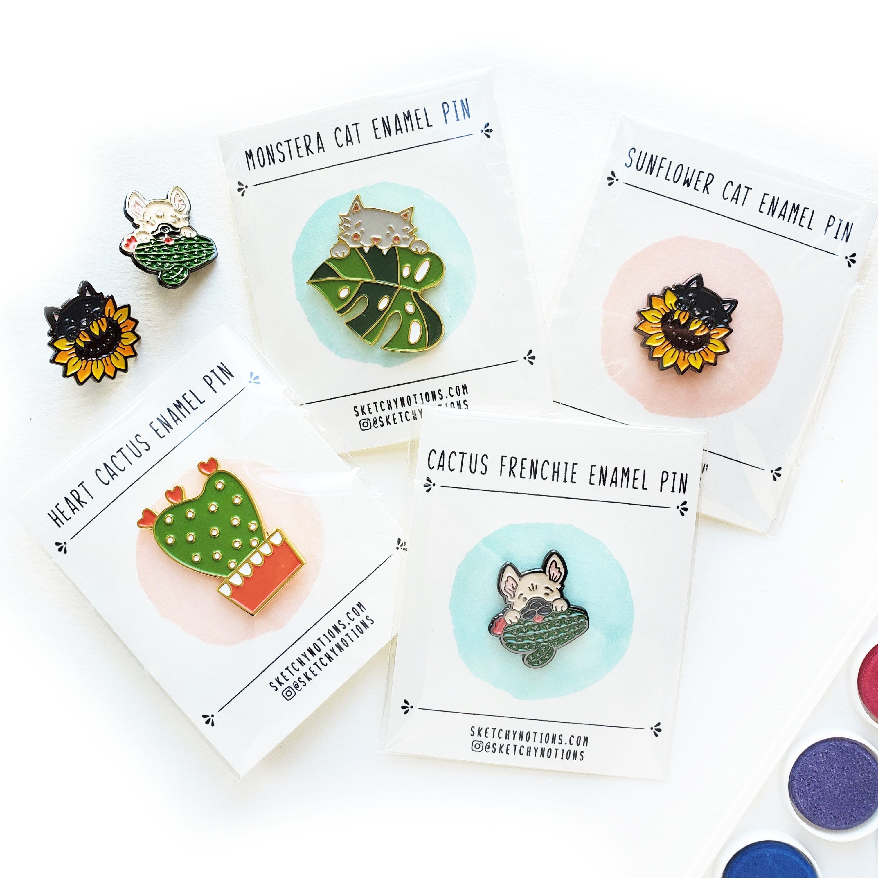 Pins – Sketchy Notions