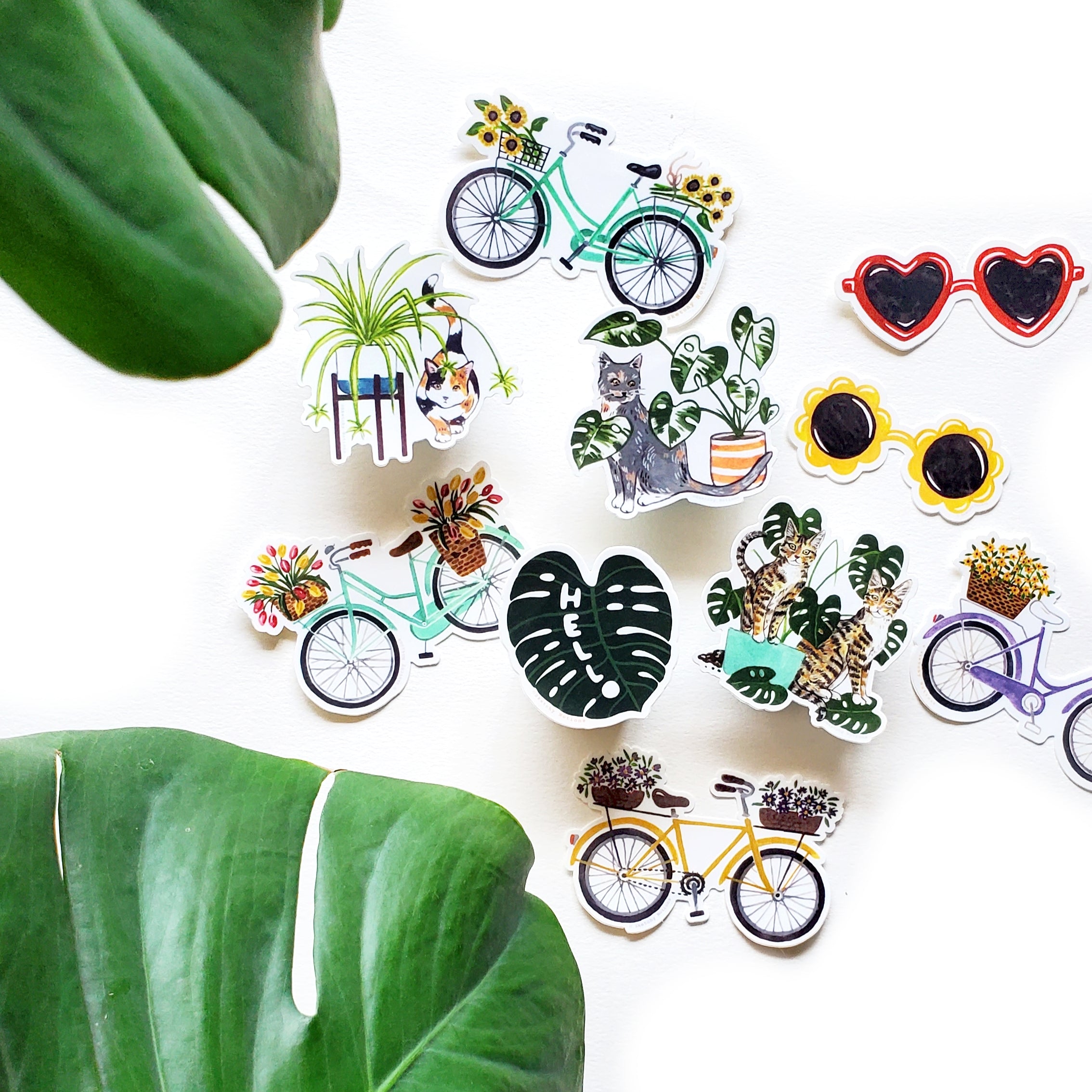 Waterproof Watercolor Vinyl Stickers | Buy 4 Stickers, Get 5th FREE ...