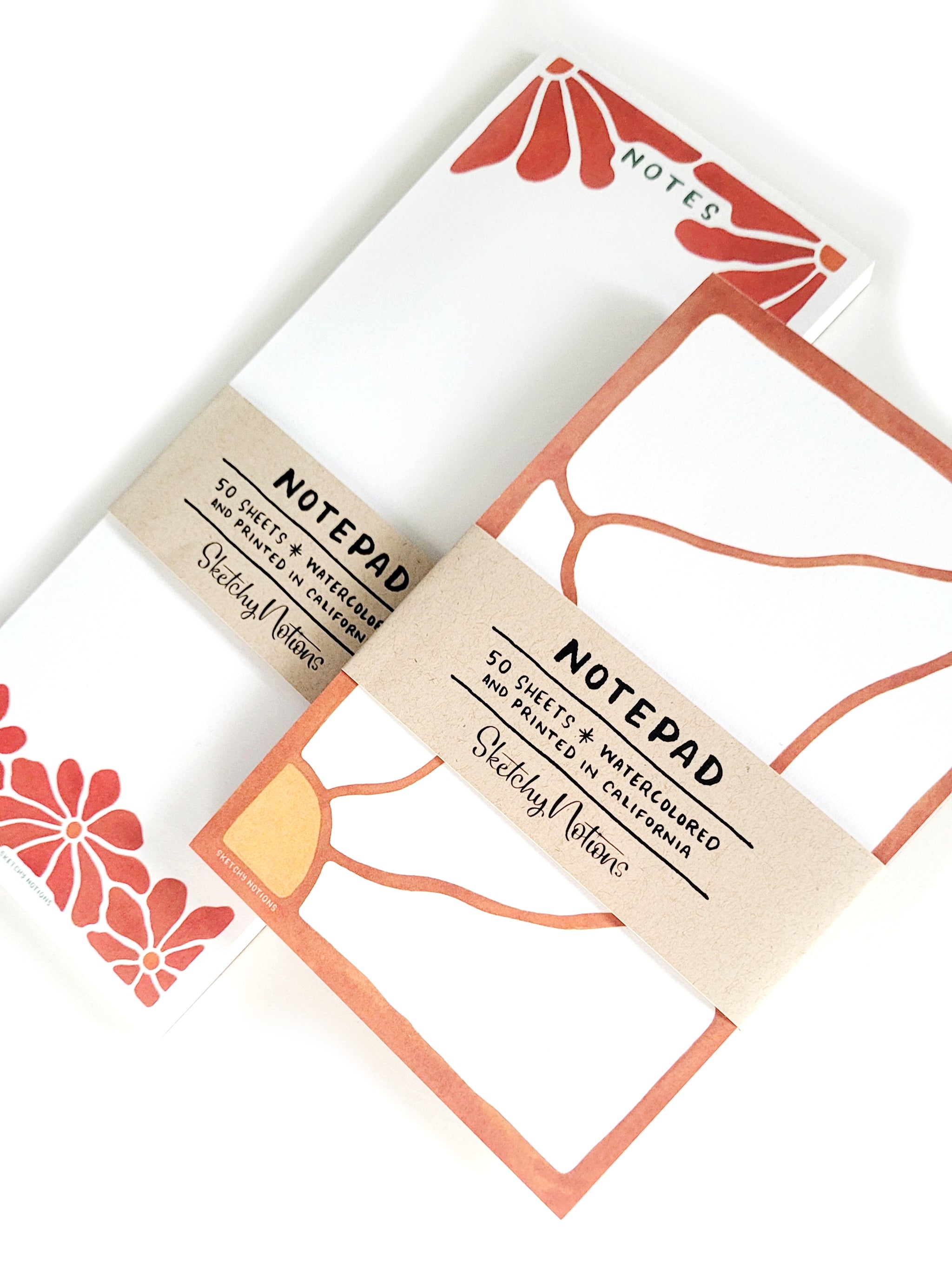 Funky Flower Notepad Bundle – Sketchy Notions