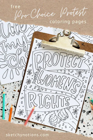 Sketchy Notions Free Downloads | Coloring Pages, Guides and Posters