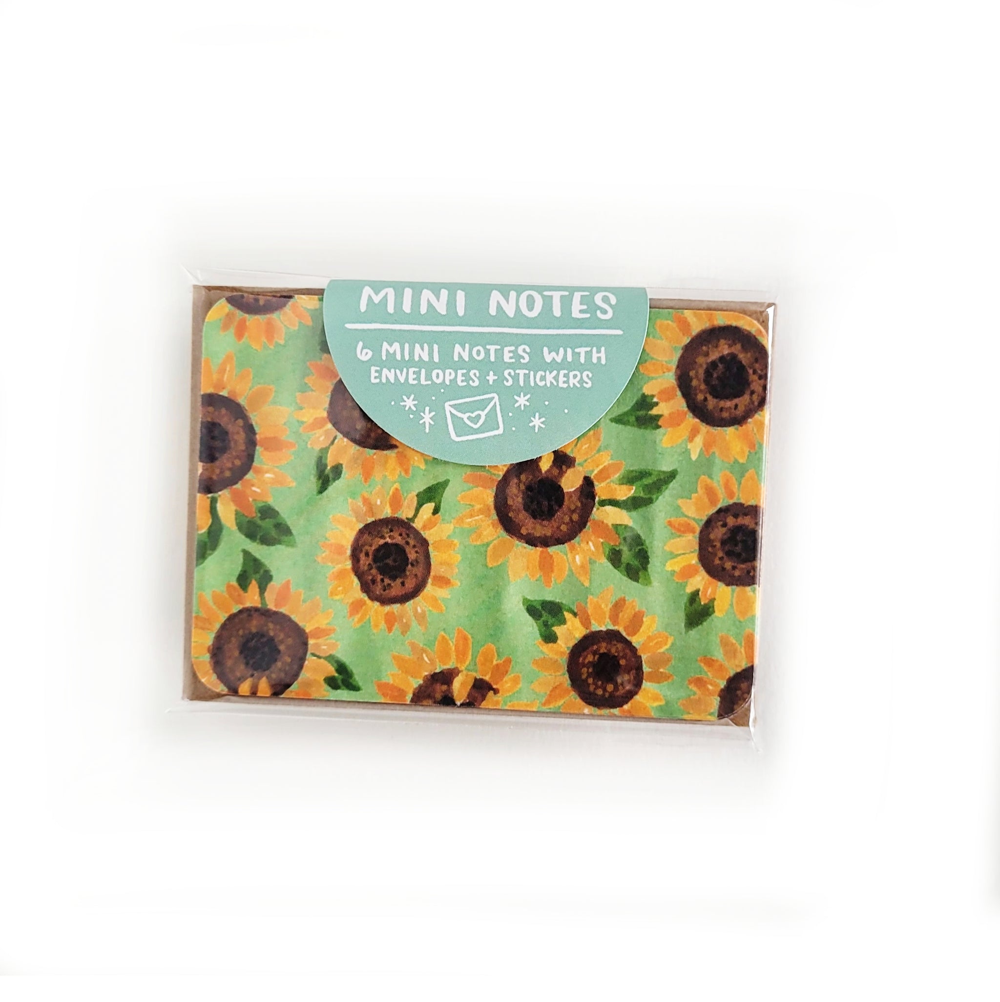 Sunflowers Mini Note Set – Sketchy Notions