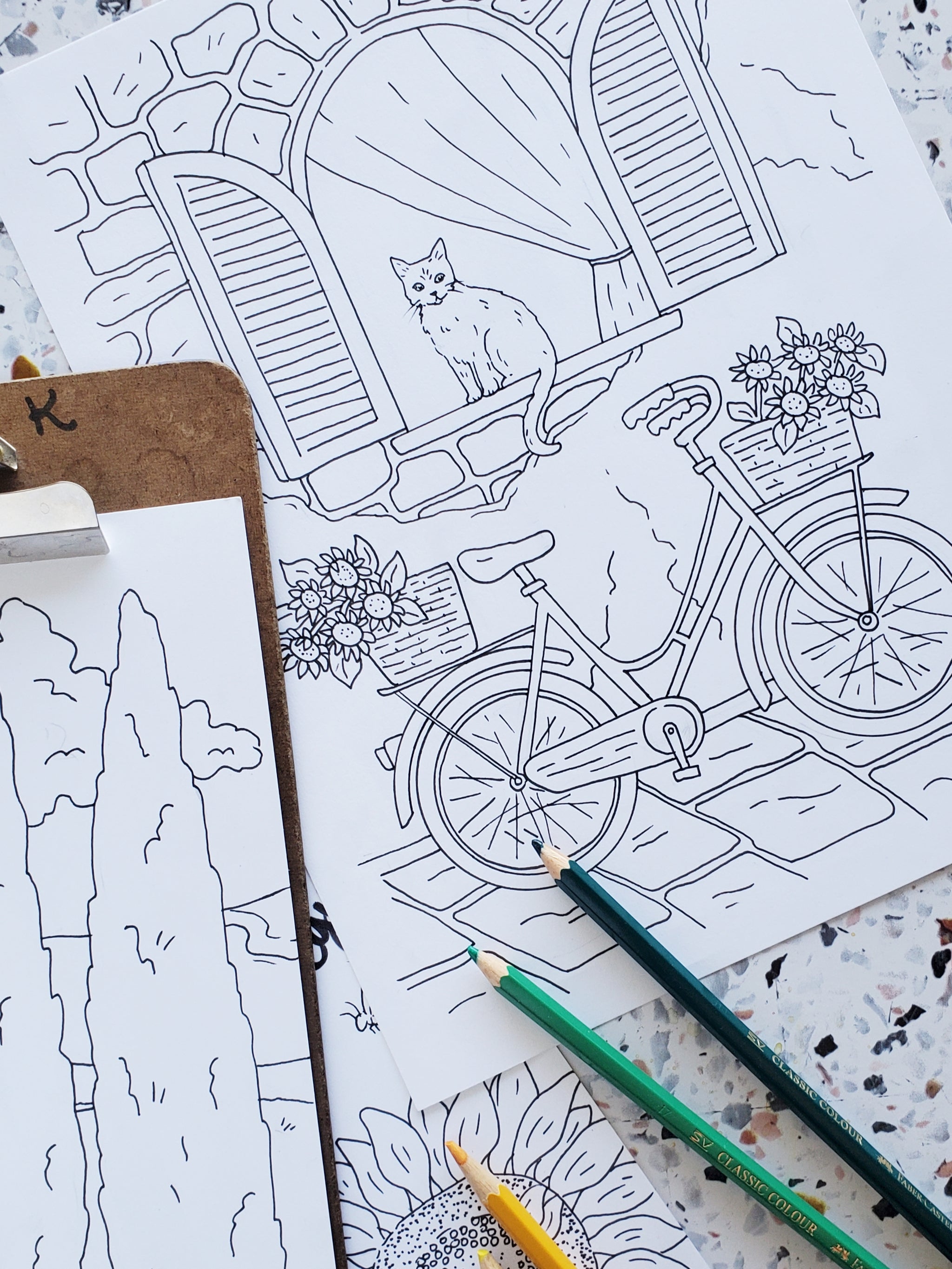 Italy Coloring Pages – Sketchy Notions