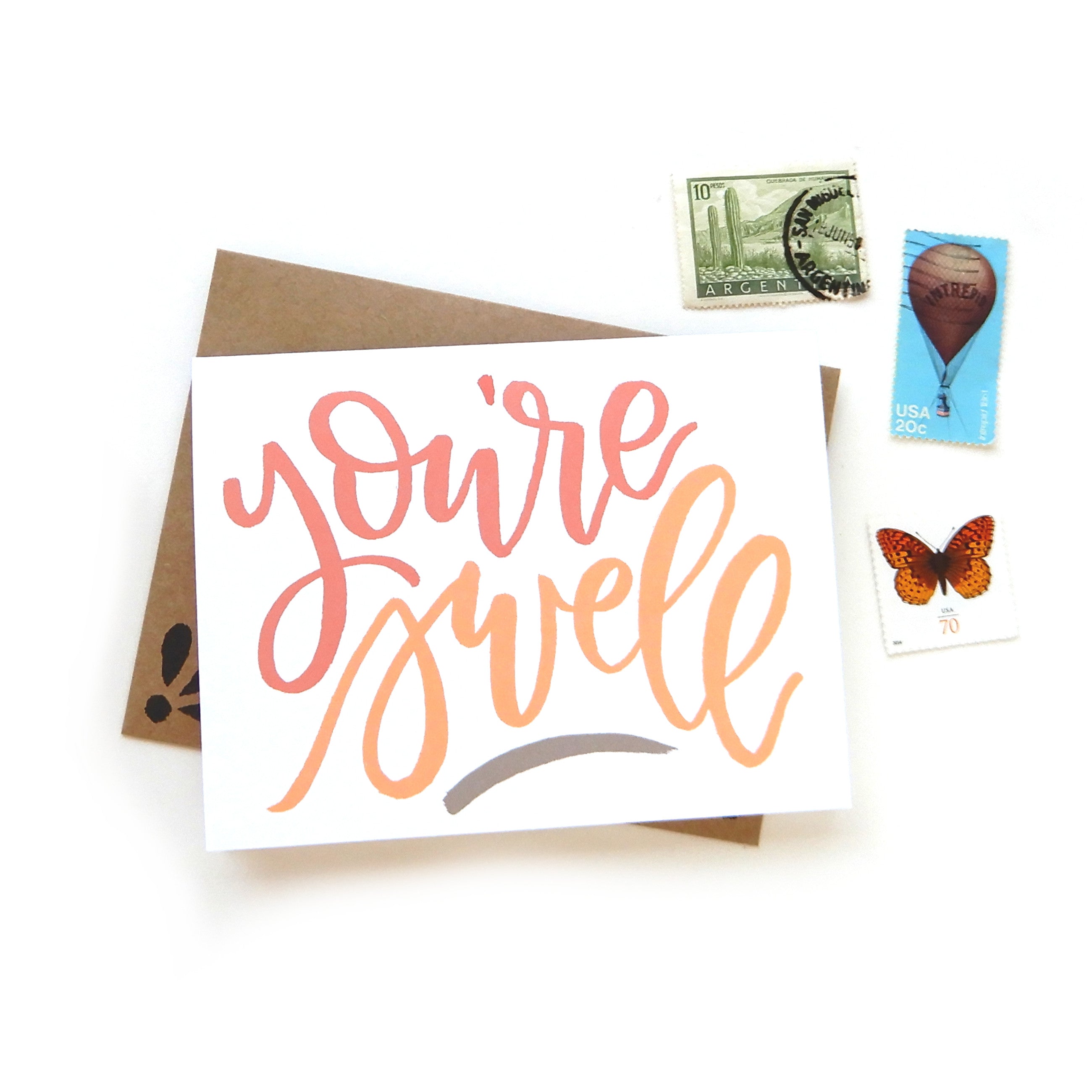 You're Swell Card – Sketchy Notions